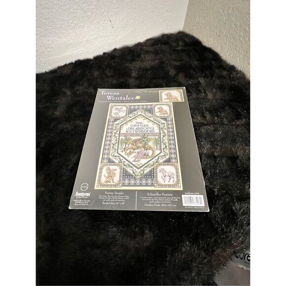 No Brand | Office | Fantasy Sampler Dragon Crossstitch Teresa Wentzler ...